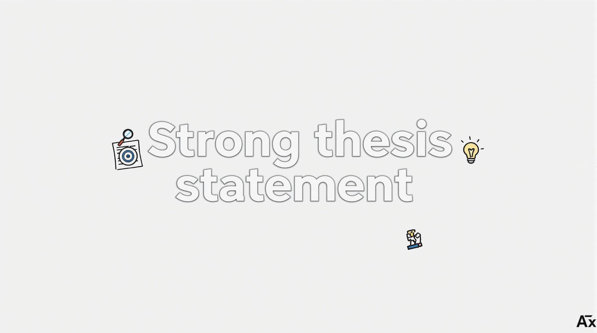 5 Features of a Strong Thesis Statement